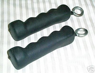 NordicTrack Original Rubber Coated WEIGHTED GRIP SET. 1/2 lb each - FI